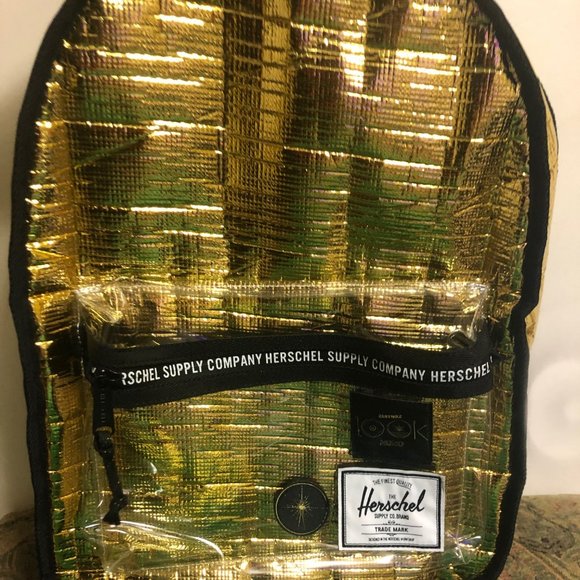 Herschel Supply Company | Bags | Herschel Backpack Gold Foil Recycled ...